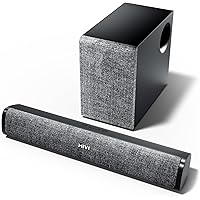 Mivi Fort H120 Soundbar, [Just Launched] 2.1 Channel, 2 in-Build ...