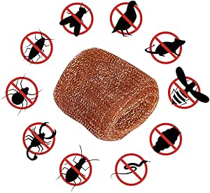 Pukkr Copper Pest Control Mesh | 10M Mice, Bird and Snail Repellent ...
