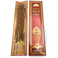 Royal Oud Incense Sticks Natural Oudh Handmade Agarwood Powder Scent ...