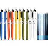 Win Guide Pens Refills | 30 Black Refills | 0.6 mm Tip | Smooth Flow of ...