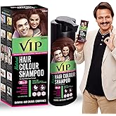 Buy VIP HAIR COLOUR SHAMPOO 180ml Black for Men & Women | Alternate to ...