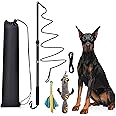 KOXXUD Flirt Pole Dogs, Dog Flirt Pole Extra Strong for Large Medium ...