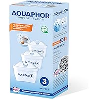 AQUAPHOR Maxfor+ Replacement Filter Cartridge Pack of 3 - Compatible ...