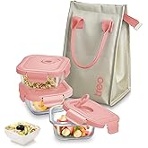 Buy Treo by Milton Lumino Fresh Round Borosilicate Glass Lunch Box Set ...