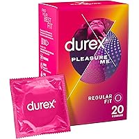 Durex Pleasure Me Ribbed and Dotted Condoms (Pack of 20) : Amazon.co.uk: Health & Personal Care
