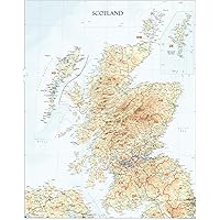 Scotland Postcode Areas Wall Map (AR1) - 27.75" x 34.75" Laminated ...