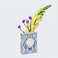 Bibliophile Ceramic Vase: Collected Curiosities illustrated by Jane ...