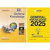 Lucent's General Knowledge + Arihant General Knowledge 2025 - Set of 2 ...
