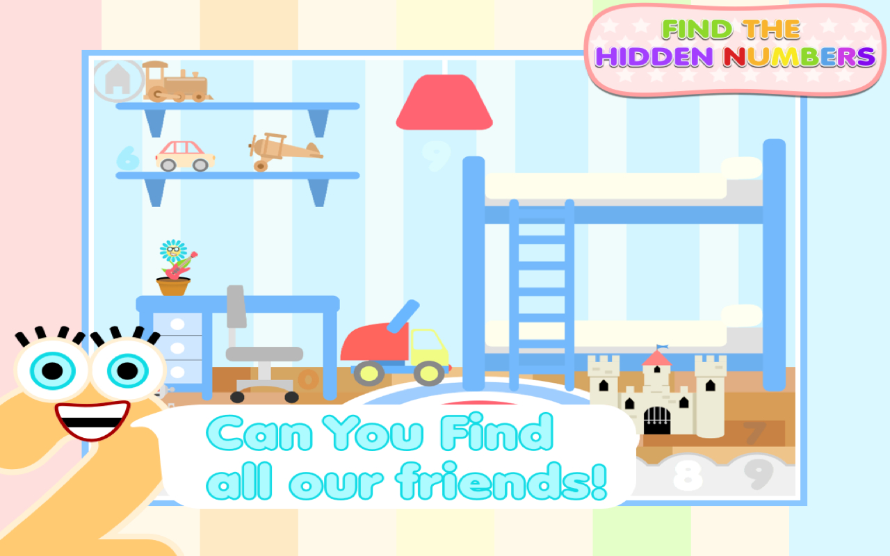 Find The Hidden Numbers – A Free Fun 0-9 Number Learning Game for ...