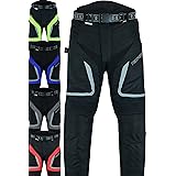 Texpeed Women's Waterproof CE Armoured Cordura Motorcycle Trousers ...