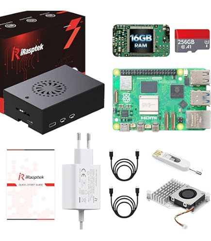 Raspberry Pi 5 8gb Ram BerryBase BerryBase Raspberry Pi 5 8GB Starter ...