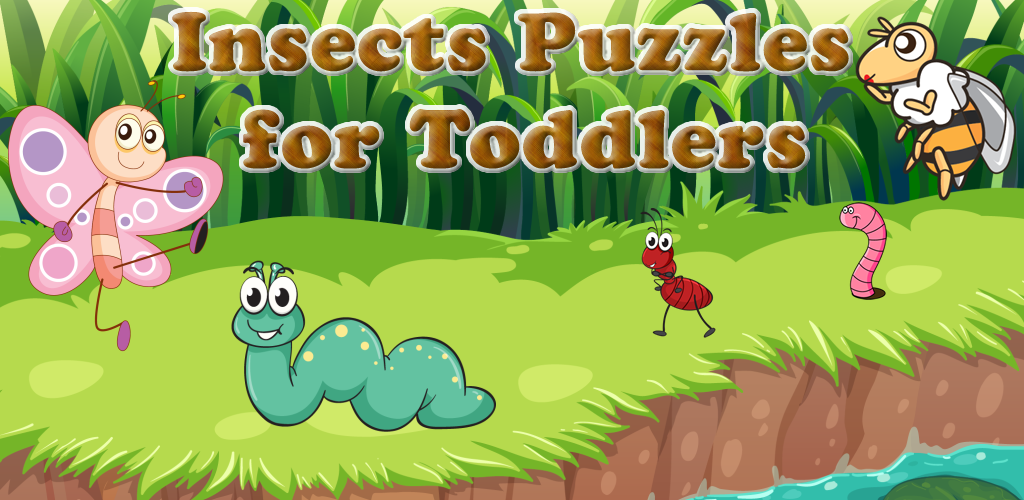 Insects Puzzles for Toddlers and Kids ! Educational Puzzle Games ...