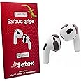 Setex Gecko Grip Anti-Slip Grip Pads Designed for Apple AirPods Gen 3 ...