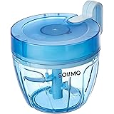 Buy Amazon Brand - Solimo 500 ml Large Vegetable Chopper with 3 Blades ...