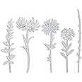 Sizzix Thinlits Troqueles 5PK Tallos de flores silvestres #1 : Amazon.es: Hogar y cocina