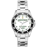 KIESENBERG Herrenuhr Armbanduhr Bremen Geschenk Artikel Idee Fan Analog ...