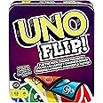 Mattel Games Juego de Cartas UNO Flip!, Juego de Mesa en Lata para ...
