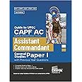 Buy Guide to UPSC CAPF AC Central Armed Police Forces Assistant Commandant General Studies Paper ...