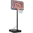 Yaheetech Portable Basketball Hoop Stand Height Adjustable 7.6-10ft ...