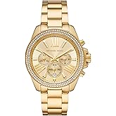 Michael Kors Stainless Steel Lennox Analog Gold Dial Women Watch-Mk7229 ...