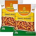 KOZHIKODEN'S Tomato Murukku | 400g (2x200g) | Crispy & Spicy Chakli ...