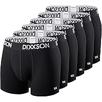 DIXXSON Boxershorts Herren | 6 er Pack | Atmungsaktive Unterhosen Boxer ...