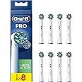 Oral-B Pro Cross Action Electric Toothbrush Head, X-Shape And Angled Bristles for Deeper Plaque ...