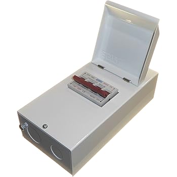 125 Amp Changeover Switch with Busbar, Generator / Mains Transfer ...