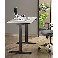 JIN OFFICE Height Adjustable Table Electric | Dual Motor 3-Stage ...