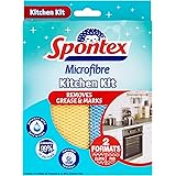 Spontex Microfibre Cloths, Pack of 4 : Amazon.co.uk: Grocery
