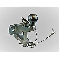 BITS4REASONS - NEW MODEL MAYPOLE MP82 50MM BALL AND PIN HITCH - SILVER ...