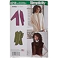 Simplicity Pattern 8218 Misses' Easy-to-Sew Jackets and Vest, Paper ...