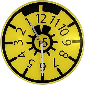 Backwards Clock: Amazon.co.uk: Kitchen & Home