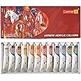 Camel Acrylic Color Box - 20ml Tubes, 12 Shades : Amazon.in: Home & Kitchen