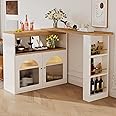 BTM Sideboard, Sideboard Storage Cabinet, Kitchen Island, Rotatable ...