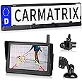 CARMATRIX Solar Funk Auto Rückfahrsystem HD Rückfahrkamera im ...