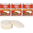 Hoch Backoblaten 70mm 3er Pack Oblaten, 225 Stück Back Oblaten zum ...