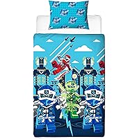 LEGO Ninjago Lightning Single Duvet Cover | Featuring All Your ...