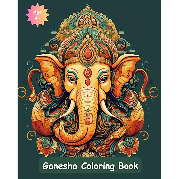 Ganesha Coloring Pages
