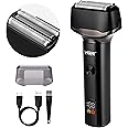 VGR Electric Razor for Men - Foil Shaver for Men with Pop-Up Trimmer Cordless - IPX5 Waterproof ...