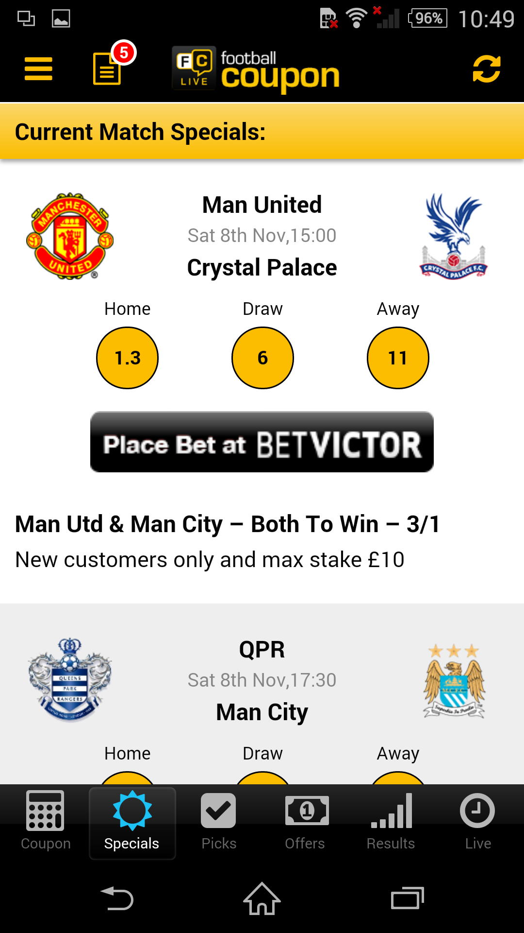 Football Coupon Betting: Amazon.co.uk: Appstore for Android