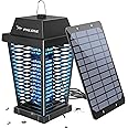 PALONE Fly Zapper, 7.5W Solar Panel Fly Killer, Electric Rechargeable ...