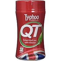 Typhoo QT Instant Black Tea with Whitener 125g - Please Choose an ...