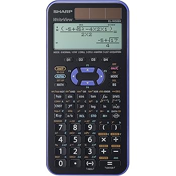 Calculatrice scientifique Sharp EL-W506 X-SL É cran WriteView 556 ...