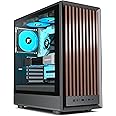 FOIFKIN M1 PC Case - Wood Walnut front, Pre-Installed 4 PWM ARGB Fan ...