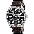 Hamilton Men's Analogue Quartz Watch with Leather Strap H64611535 ...
