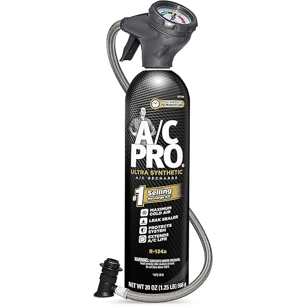 Interdynamics A/C Pro R134a Refrigerant Recharge Kit 20 Oz, 44% OFF