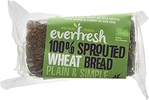 Everfresh Sprouted Wheat Organic Bread 400 g (Pack of 8) : Amazon.co.uk ...