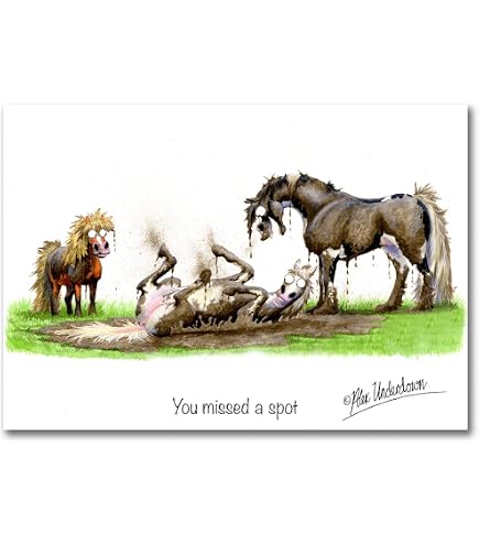 Silent Mais Deadly" Funny Dog Carte De Voeux Par Alex Underdown
