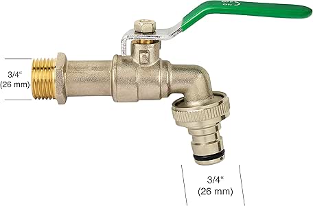 Ubora 3/4 inch Premium frost-proof drain valve - including hose ...